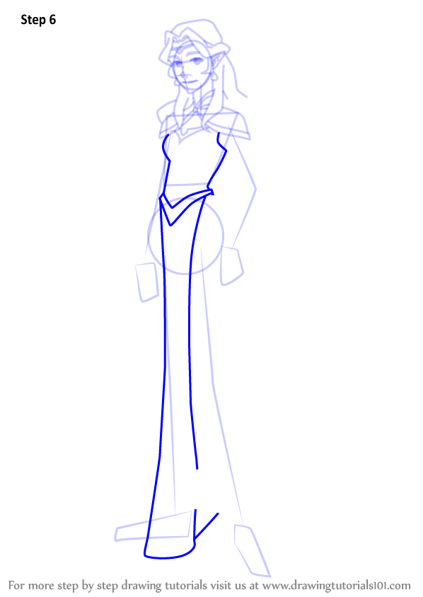 How to Draw Princess Allura from Voltron - Legendary Defender (Voltron ...