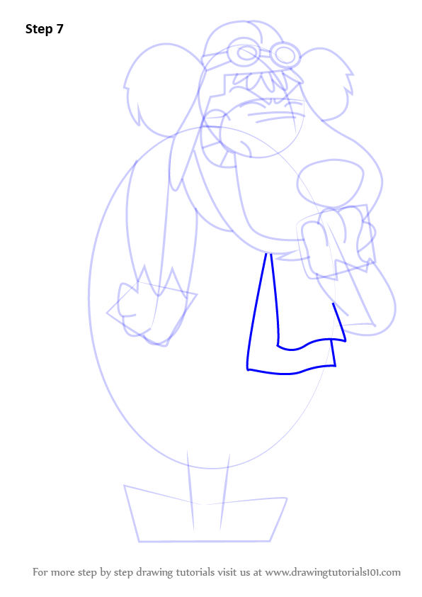 How to Draw Muttley from Wacky Races (Wacky Races) Step by Step ...