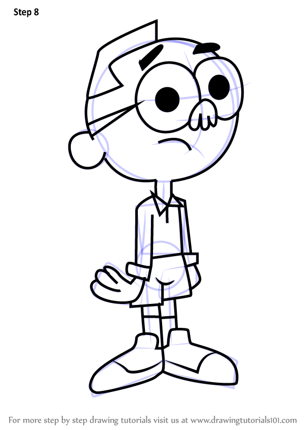 How to Draw Eric Ovens from Wayside (Wayside) Step by Step ...