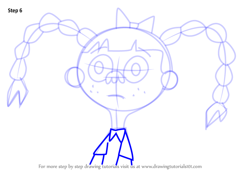 How to Draw Leslie from Wayside (Wayside) Step by Step ...