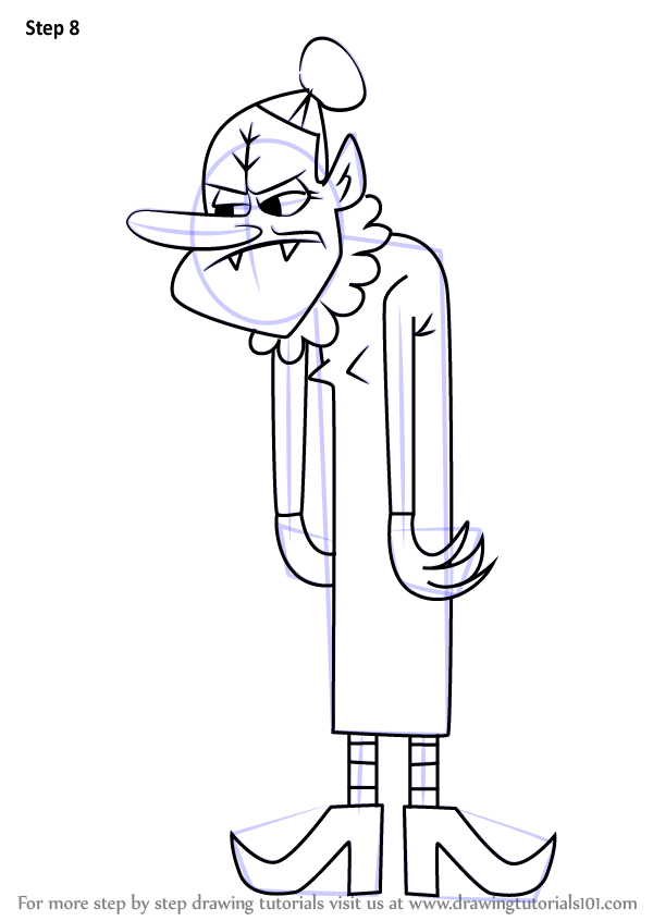 How to Draw Mrs. Gorf from Wayside (Wayside) Step by Step ...