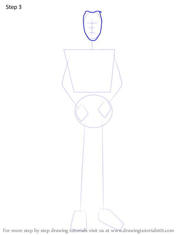 How to Draw Agent Trout from We Bare Bears (We Bare Bears) Step by Step ...