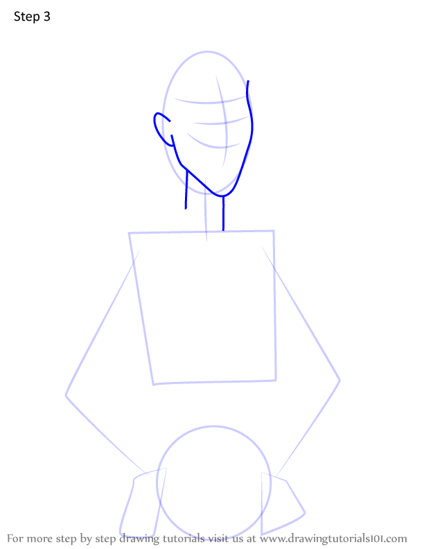 How to Draw Barry Charles from We Bare Bears (We Bare Bears) Step by ...