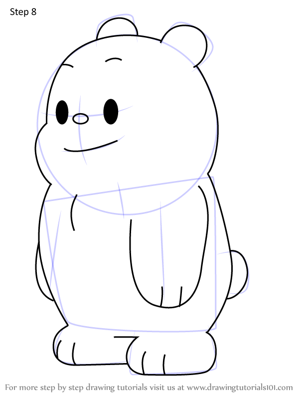 How to Draw Chad from We Bare Bears (We Bare Bears) Step by Step ...