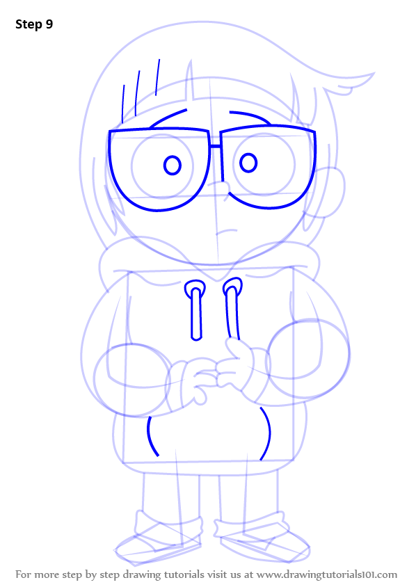 How to Draw Chloe Park from We Bare Bears (We Bare Bears) Step by Step ...