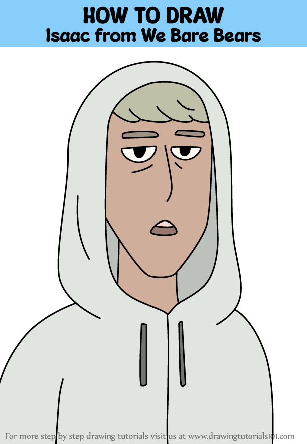 How to Draw Isaac from We Bare Bears (We Bare Bears) Step by Step ...
