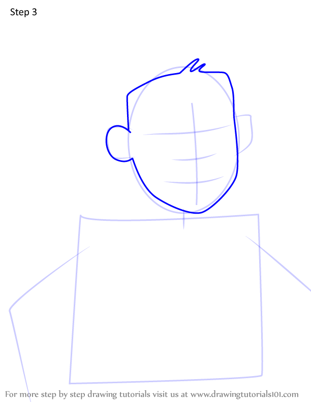 How to Draw Nate from We Bare Bears (We Bare Bears) Step by Step ...