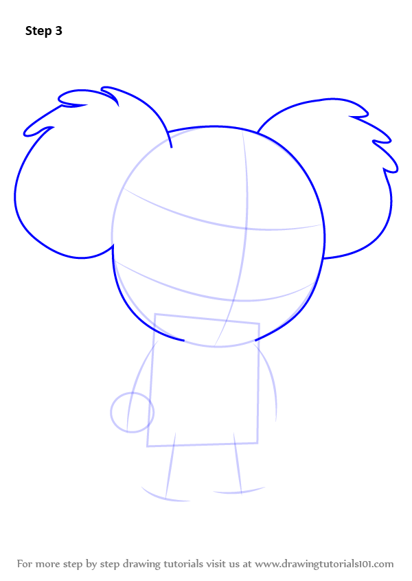 How to Draw Nom Nom from We Bare Bears (We Bare Bears) Step by Step ...