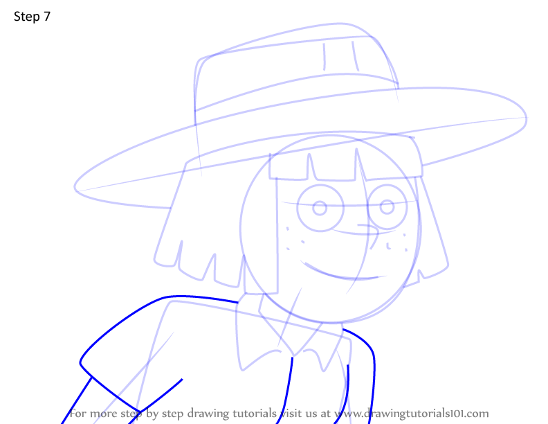 How to Draw Outback Ranger from We Bare Bears (We Bare Bears) Step by ...