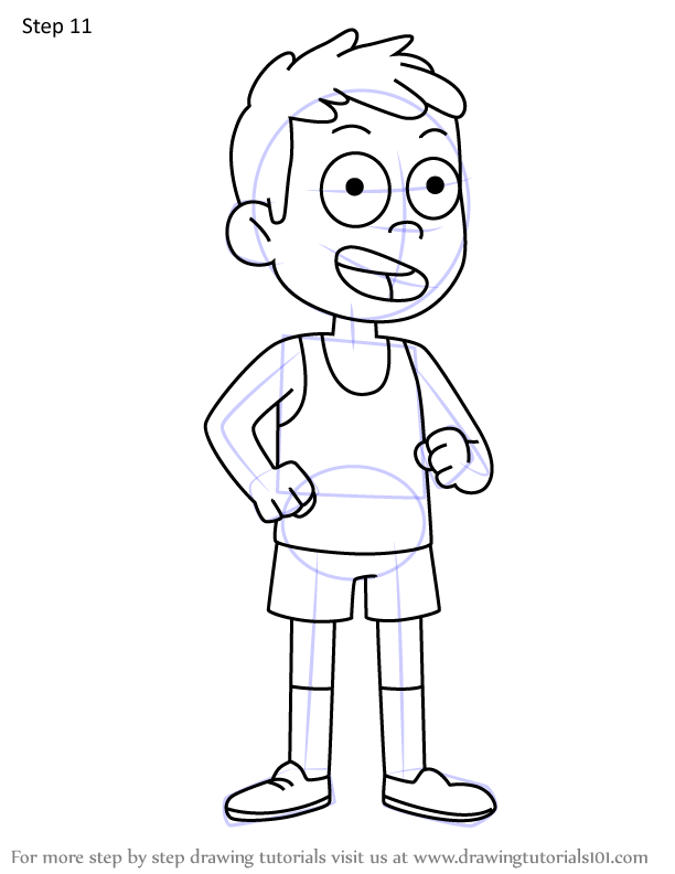 How to Draw Rodolfo from We Bare Bears (We Bare Bears) Step by Step ...