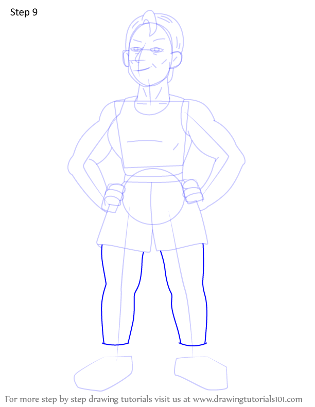 How to Draw Tank from We Bare Bears (We Bare Bears) Step by Step ...