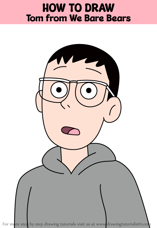 How to Draw Tom from We Bare Bears (We Bare Bears) Step by Step ...