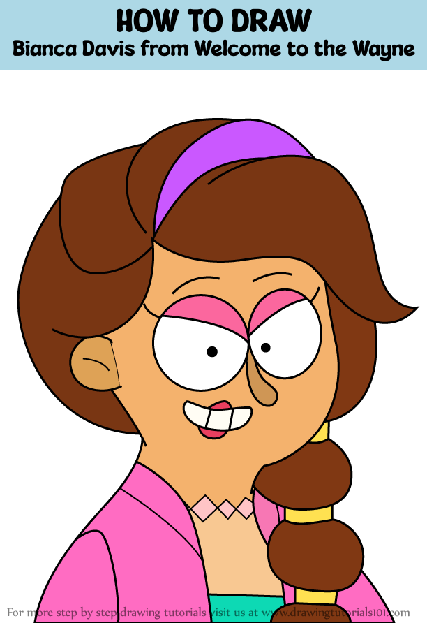 How to Draw Bianca Davis from Welcome to the Wayne (Welcome to the ...