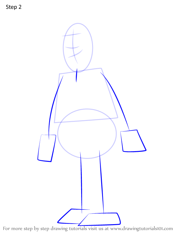 How to Draw Harvey Timbers from Welcome to the Wayne (Welcome to the ...