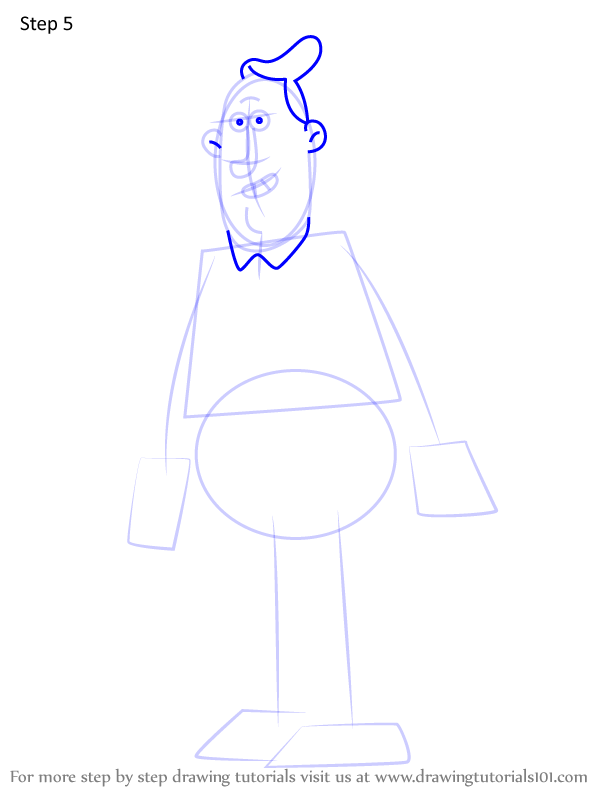 How to Draw Harvey Timbers from Welcome to the Wayne (Welcome to the ...