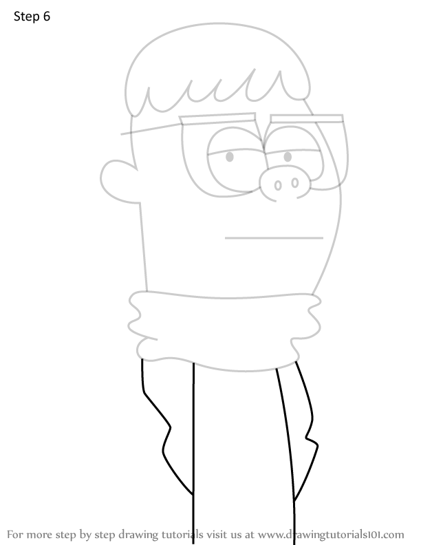 How to Draw Leif Bornewell lll from Welcome to the Wayne (Welcome to ...