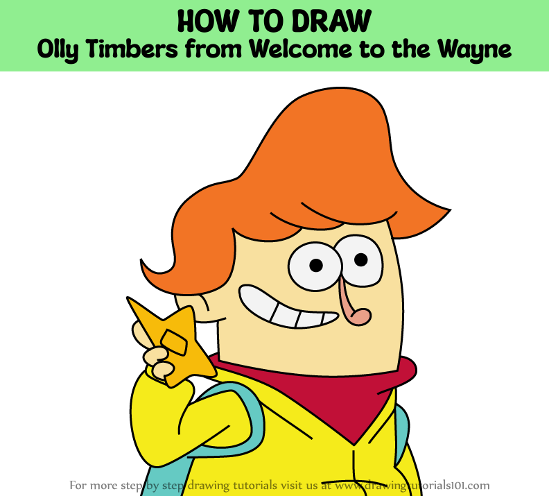 How to Draw Olly Timbers from Welcome to the Wayne (Welcome to the ...