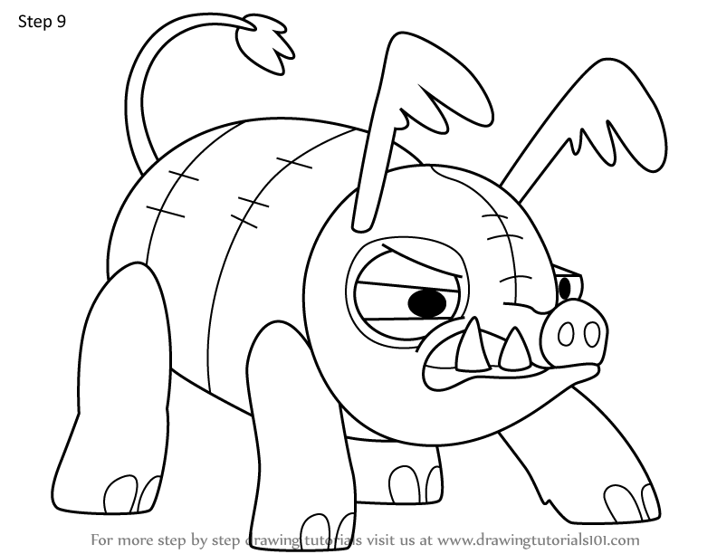 How to Draw Stuffleboar from Welcome to the Wayne (Welcome to the Wayne ...