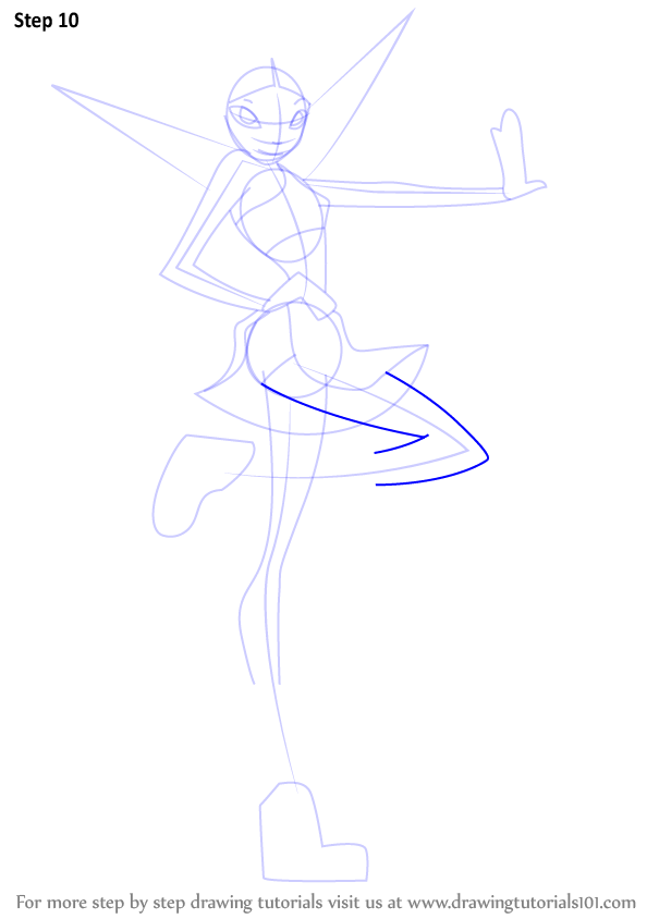 How to Draw Aisha from Winx Club (Winx Club) Step by Step ...