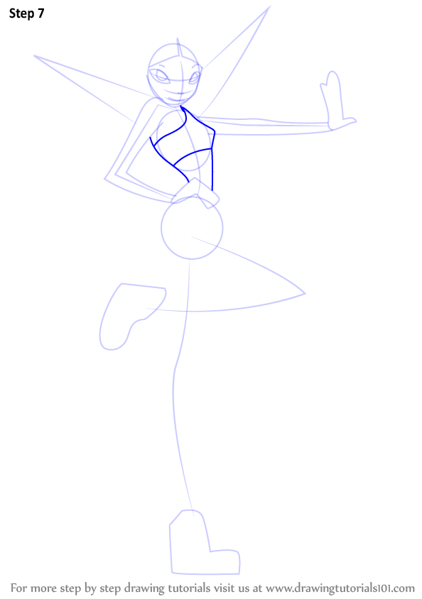 How to Draw Aisha from Winx Club (Winx Club) Step by Step ...