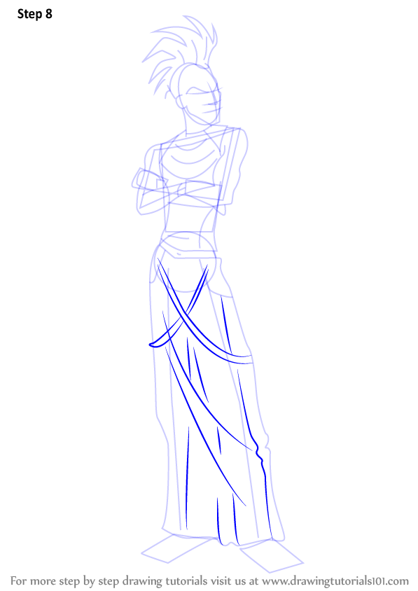 How to Draw Duman from Winx Club (Winx Club) Step by Step ...
