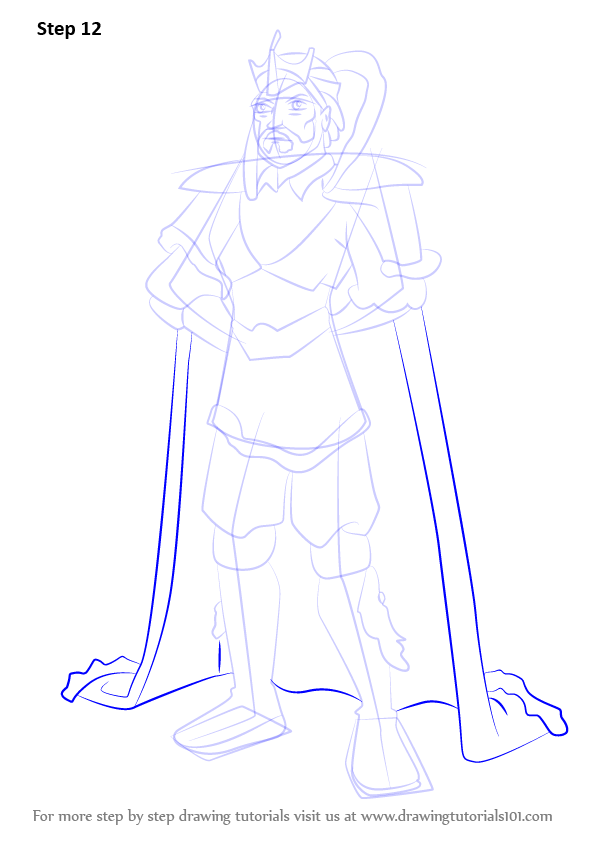How to Draw King Radius from Winx Club (Winx Club) Step by Step ...