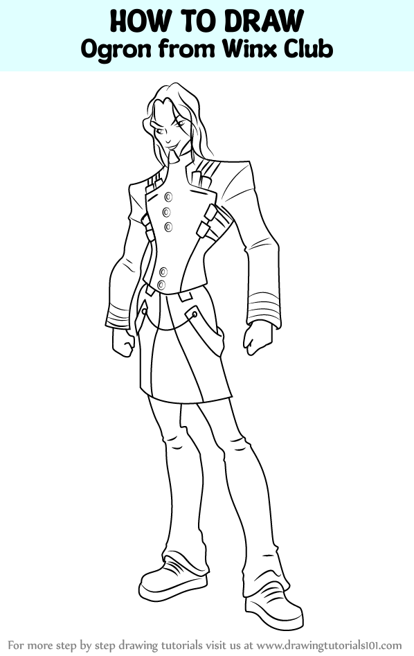 How to Draw Ogron from Winx Club (Winx Club) Step by Step ...