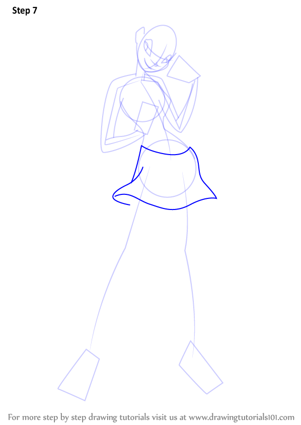 How to Draw Stella from Winx Club (Winx Club) Step by Step ...