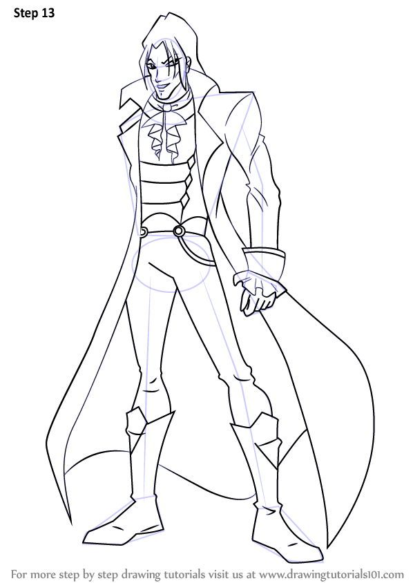 How to Draw Valtor from Winx Club (Winx Club) Step by Step ...