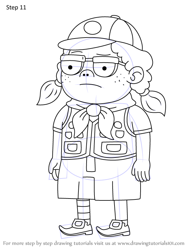 How to Draw Little Clover with glasses from Wishfart (Wishfart) Step by ...