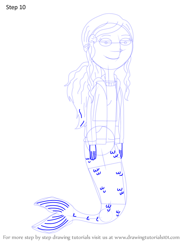 How to Draw Tsuni from Wishfart (Wishfart) Step by Step ...
