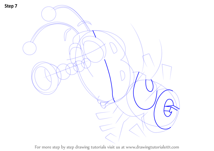 How to Draw Bug from WordWorld (WordWorld) Step by Step ...