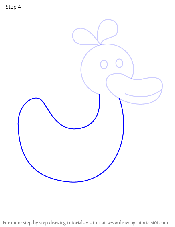 How to Draw Ducky-Ducks from Wow! Wow! Wubbzy! (Wow! Wow! Wubbzy!) Step ...