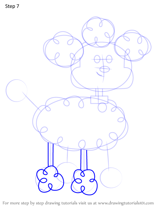 How to Draw Fifi the Dog from Wow! Wow! Wubbzy! (Wow! Wow! Wubbzy ...