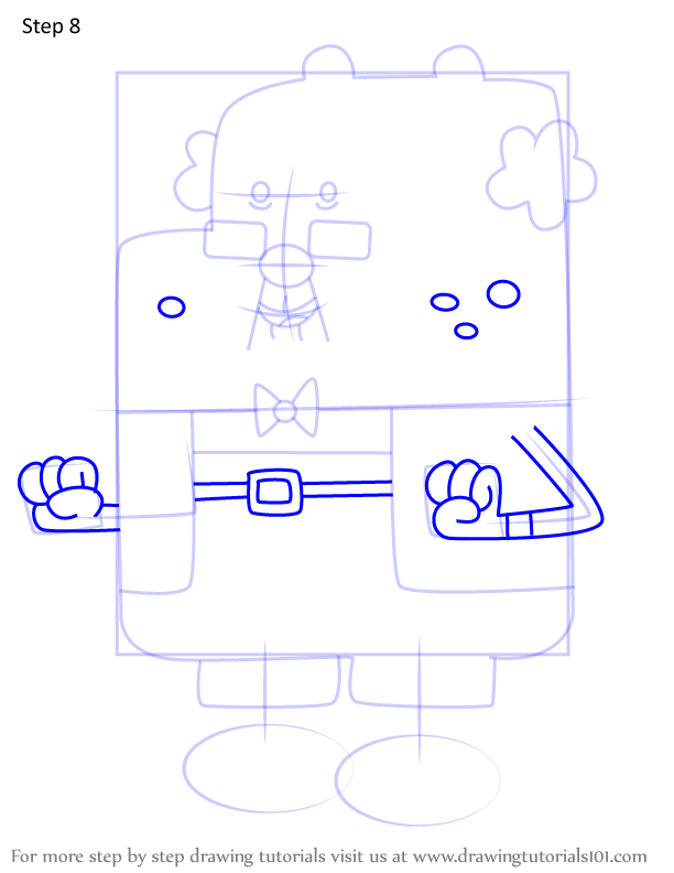 How to Draw Mr. Gummy from Wow! Wow! Wubbzy! (Wow! Wow! Wubbzy!) Step ...