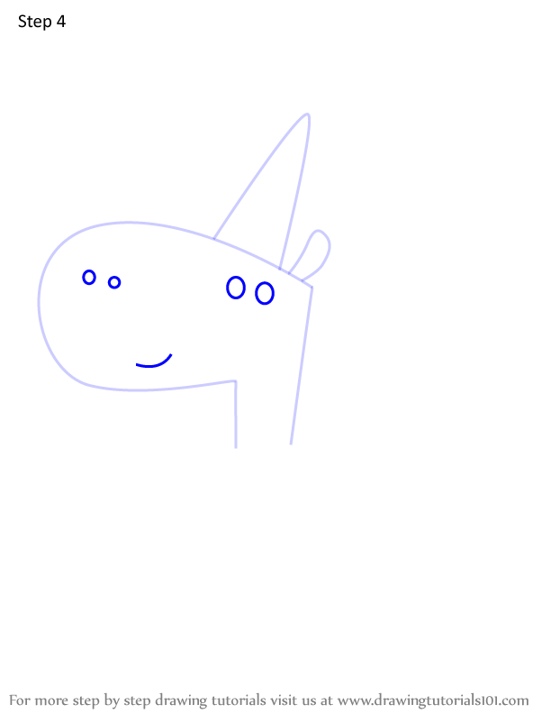How to Draw Pinky Dot Uni-Horn from Wow! Wow! Wubbzy! (Wow! Wow! Wubbzy ...
