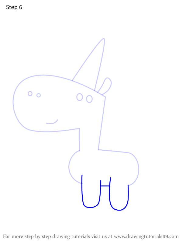 How to Draw Pinky Dot Uni-Horn from Wow! Wow! Wubbzy! (Wow! Wow! Wubbzy ...