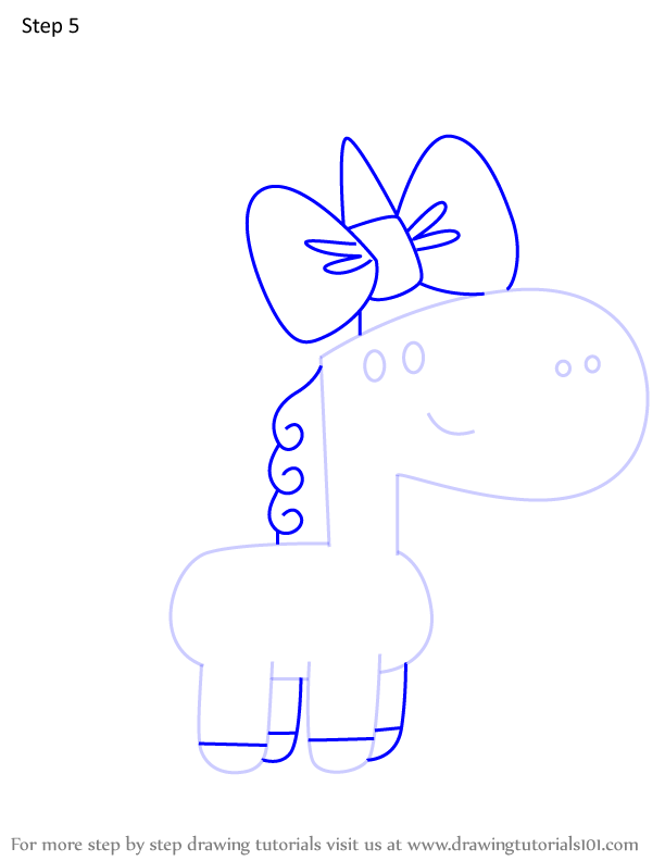 How to Draw Princess the Pinky Dot Uni-Horn from Wow! Wow! Wubbzy! (Wow ...