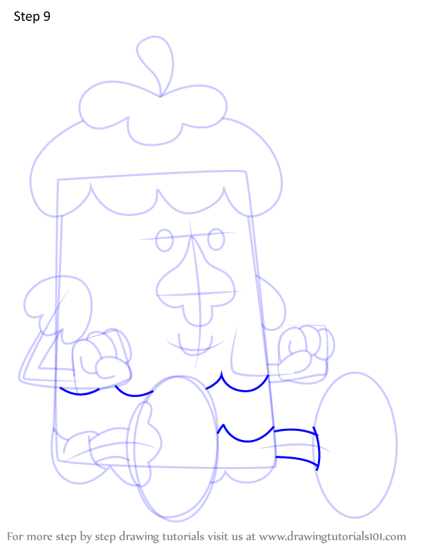 How to Draw Snow Shoo Shoos from Wow! Wow! Wubbzy! (Wow! Wow! Wubbzy ...