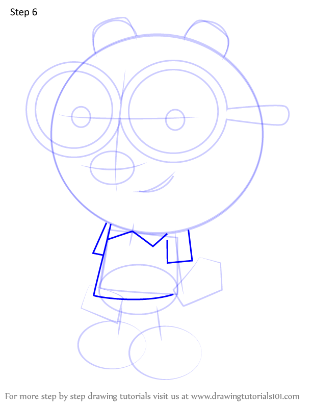 How to Draw Walden from Wow! Wow! Wubbzy! (Wow! Wow! Wubbzy!) Step by ...