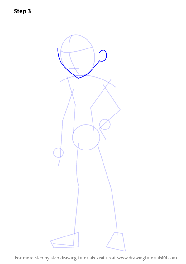 How to Draw Shadow from Xiaolin Chronicles (Xiaolin Chronicles) Step by ...