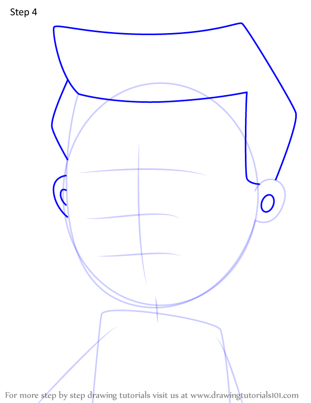How to Draw Dude-Bot from Xiaolin Showdown (Xiaolin Showdown) Step by ...