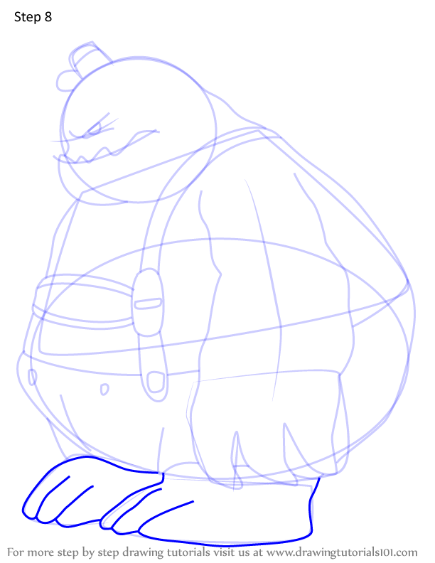 How to Draw Raksha from Xiaolin Showdown (Xiaolin Showdown) Step by ...