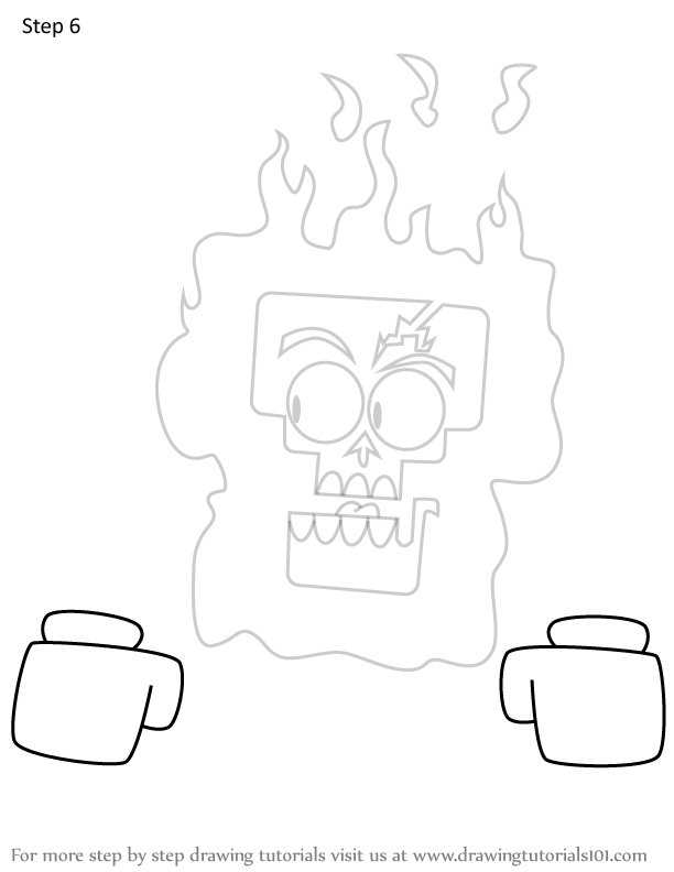How to Draw Mastermind from Yin Yang Yo! (Yin Yang Yo!) Step by Step ...