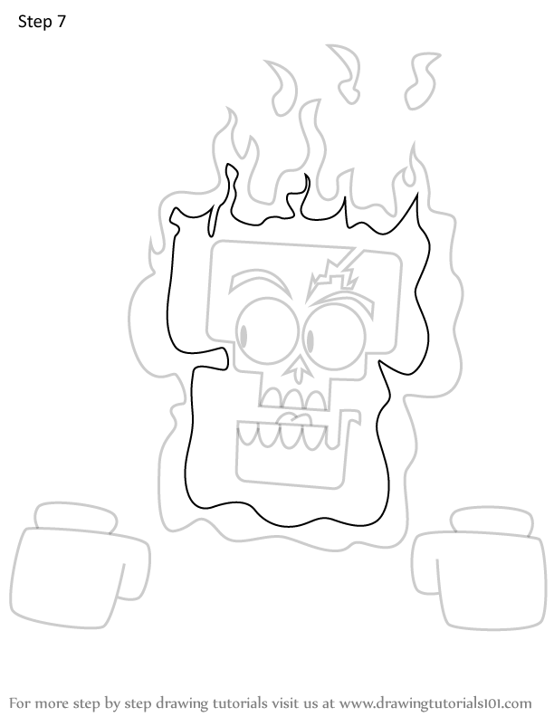 How to Draw Mastermind from Yin Yang Yo! (Yin Yang Yo!) Step by Step ...