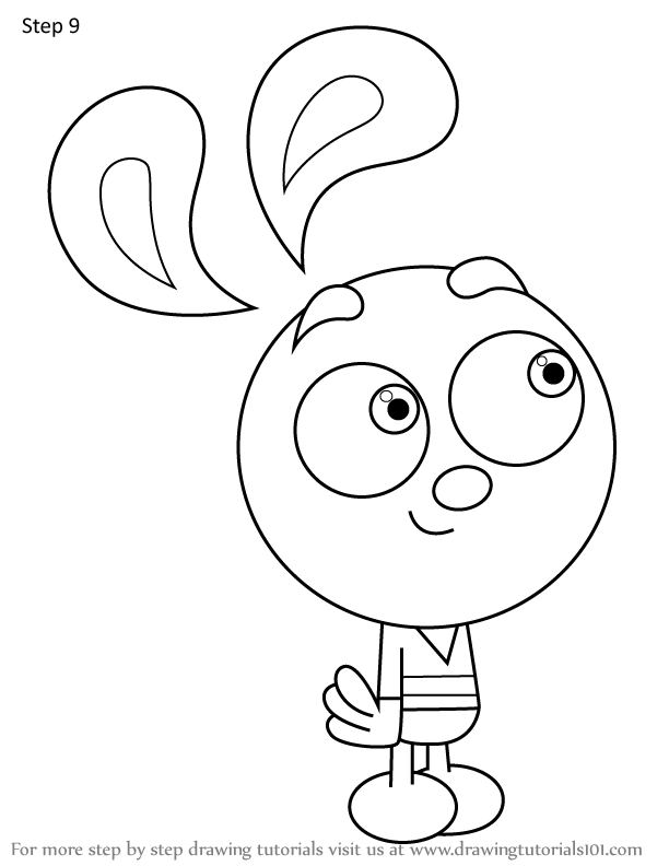 How to Draw Yang Standing from Yin Yang Yo! (Yin Yang Yo!) Step by Step ...