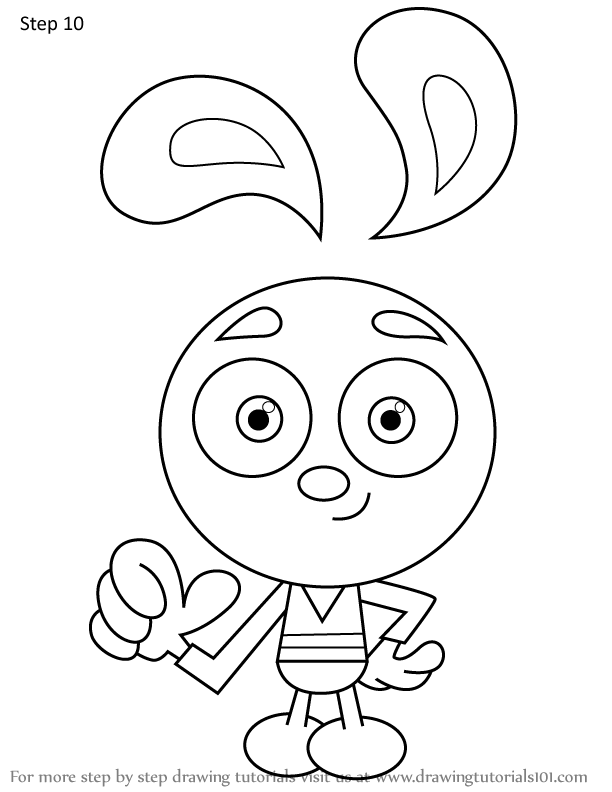 How to Draw Yang from Yin Yang Yo! (Yin Yang Yo!) Step by Step ...