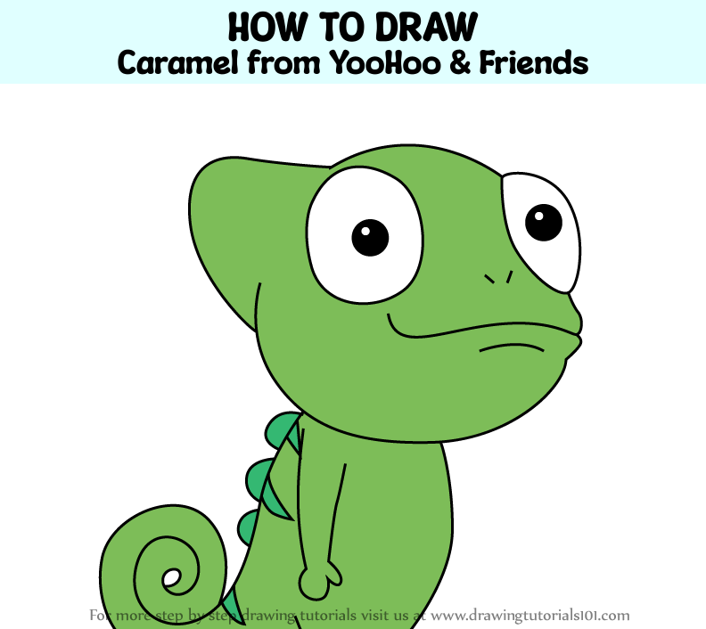 How to Draw Caramel from YooHoo & Friends (YooHoo & Friends) Step by ...