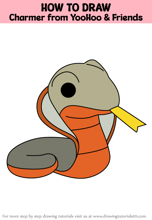 How to Draw Charmer from YooHoo & Friends (YooHoo & Friends) Step by ...