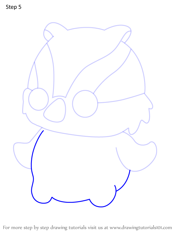 How to Draw Fred from YooHoo & Friends (YooHoo & Friends) Step by Step ...